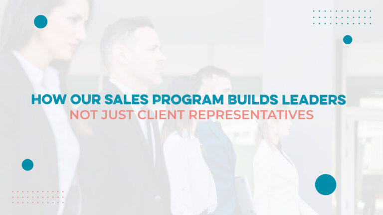 How Our Sales Program Builds Leaders — Not Just Reps - Pearl & Hoyt